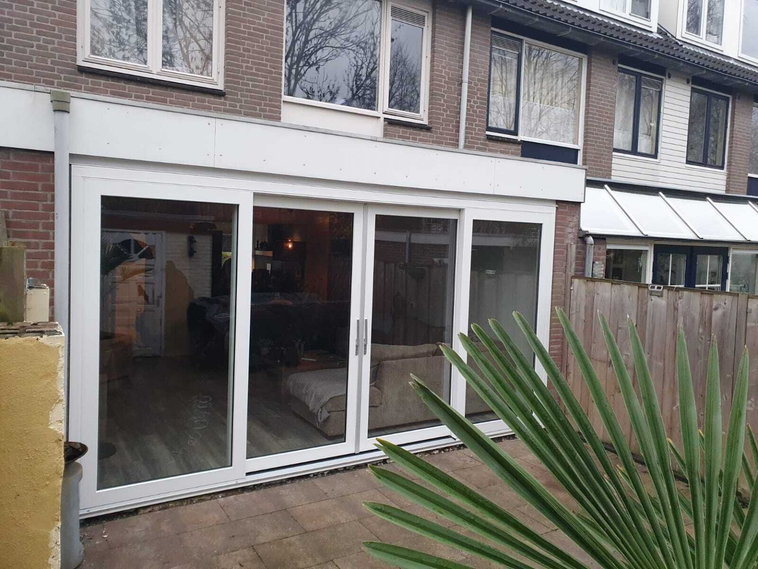 Kunststof schuifpui prijs inclusief plaatsen | Goedkope schuifpui